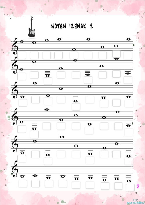 3. Maila G ELEKTRIKOA 2. Interactive worksheet | TopWorksheets