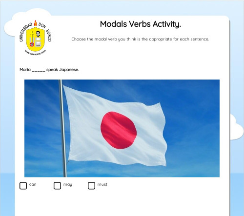 Modals Verbs Activity.. Interactive worksheet | TopWorksheets