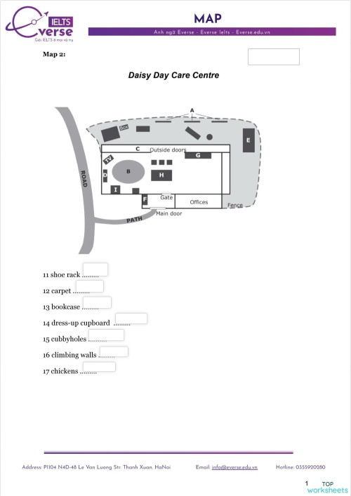 [SS] Listening Homework Map. Interactive worksheet | TopWorksheets