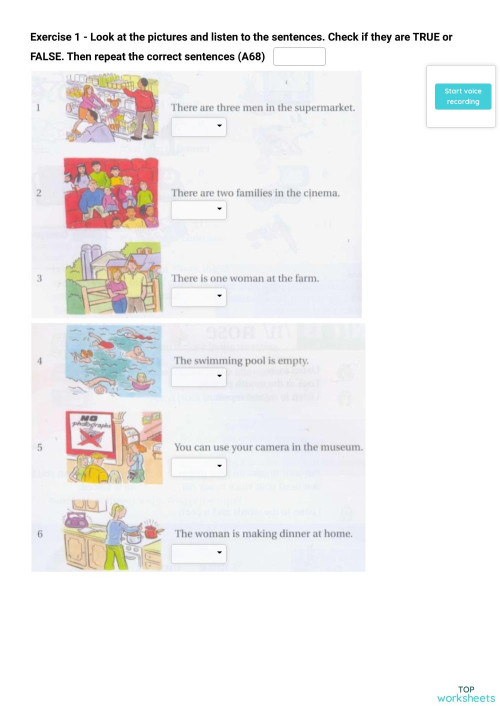 Determinants: interactive worksheets and online exercises | TopWorksheets