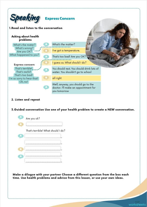 Simple Present Perfect Listening. Interactive worksheet | TopWorksheets