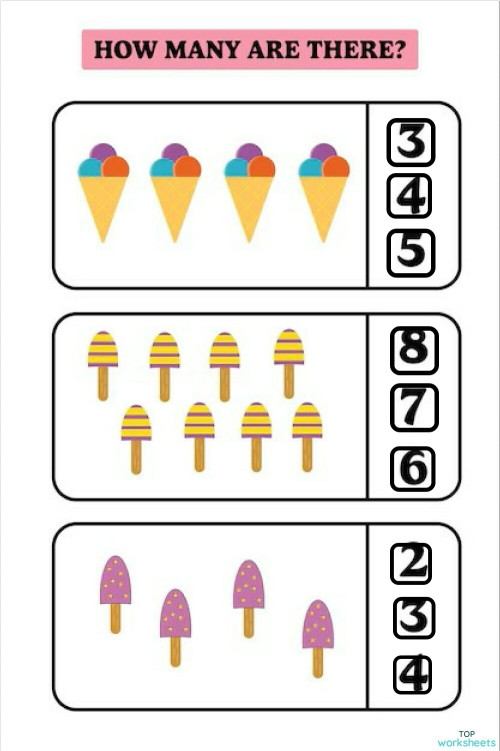 Numbers: interactive worksheets and online exercises | TopWorksheets