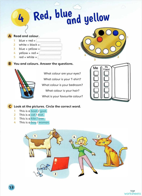 Unit 4 and 5. Interactive worksheet | TopWorksheets