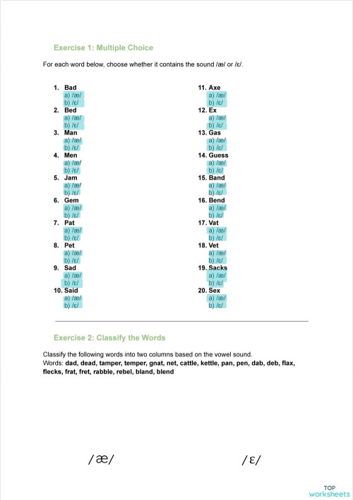 phonics jkl 4. Interactive worksheet | TopWorksheets