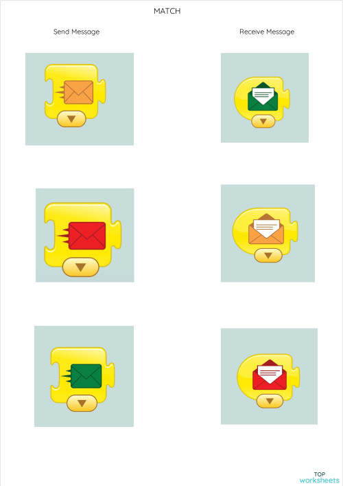 ScratchJr Messages. Interactive worksheet | TopWorksheets