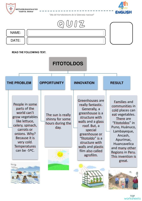 ENGLISH FINAL EVALUATION. Interactive worksheet | TopWorksheets