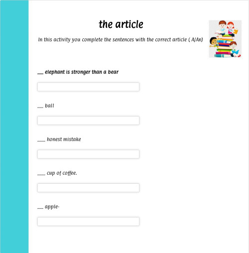 the article. Interactive worksheet | TopWorksheets