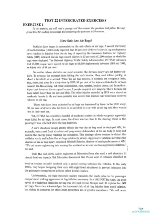 Ielst Reading Strategies- TEST 22 INTERGRATED EXERCISE. Interactive ...