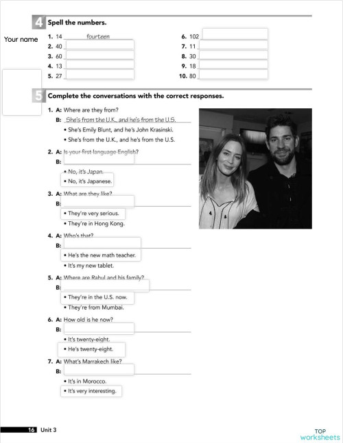 Let's + verb - 2 - Writing - TM0385. Interactive worksheet | TopWorksheets