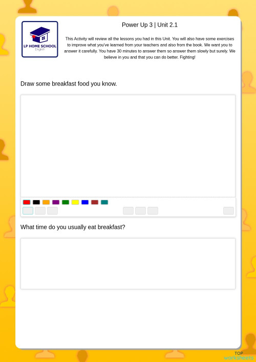 Power Up 3 | Unit 2.1. Interactive worksheet | TopWorksheets