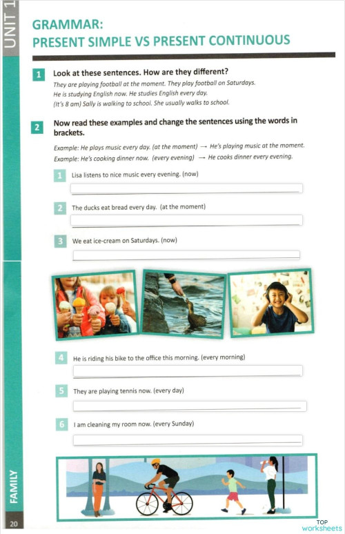 Primary U.2 page 20. Interactive worksheet | TopWorksheets