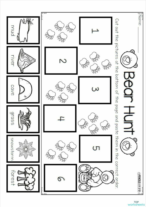 Term 3 Bear Worksheets. Interactive worksheet | TopWorksheets