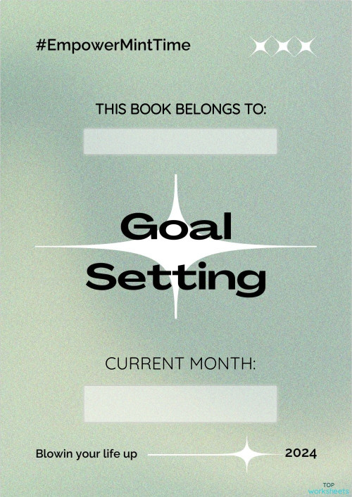 Growth Track - Goal Planning Workbook. Interactive worksheet ...