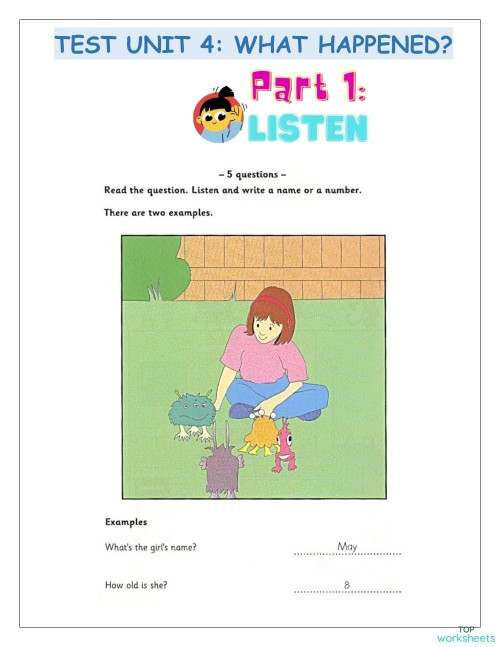 GS2_UNIT 4_REVIEW AND TEST. Interactive worksheet | TopWorksheets