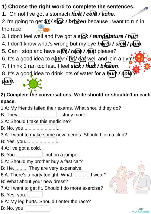 want - wants | don't want - doesn't want. Interactive worksheet ...
