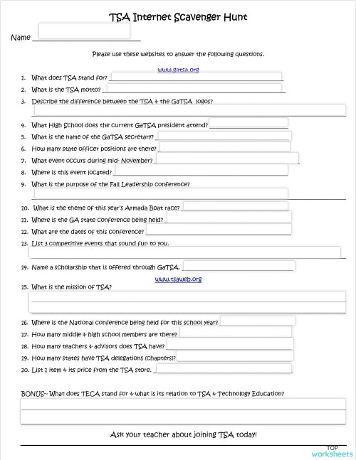 Parliamentary Procedure Test 1. Interactive worksheet | TopWorksheets