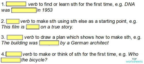 unit 10a activity 3a. Interactive worksheet | TopWorksheets