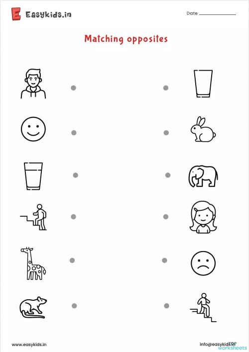 Matching vocabulary. Interactive worksheet | TopWorksheets