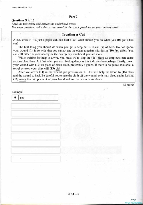 Form 2_28th September 2025. Interactive worksheet | TopWorksheets