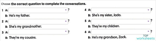 Unit 4 - Lesson 1 (2). Interactive worksheet | TopWorksheets