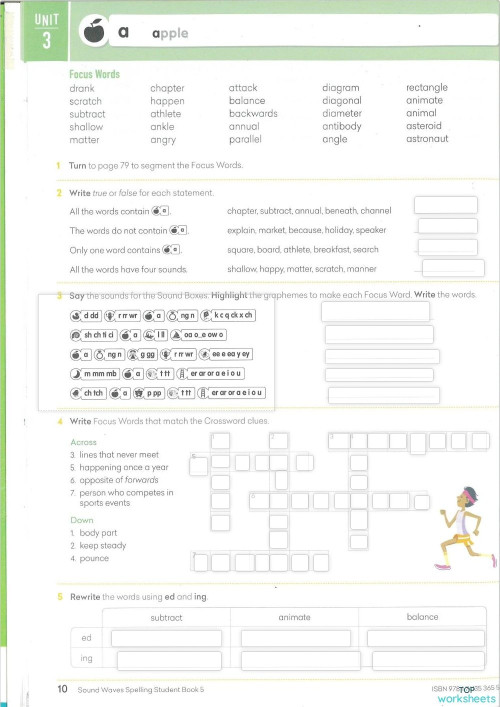 Spelling: interactive worksheets and online exercises | TopWorksheets