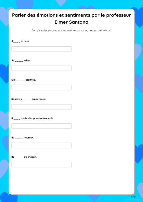 Parler des émotions et sentiments par le professeur Elmer Santana ...