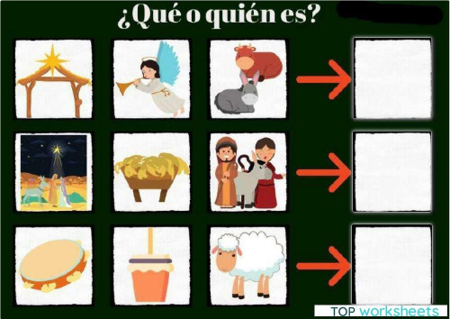 Que o quien es navidad. Ficha interactiva | TopWorksheets