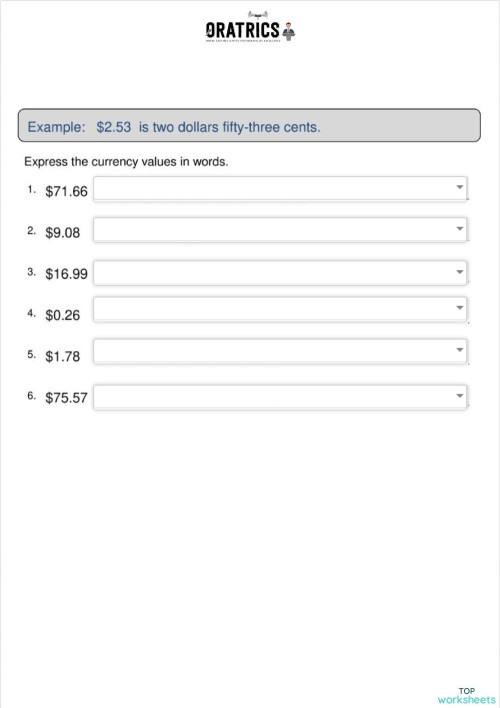 Identify Objects ZZ. Interactive worksheet | TopWorksheets