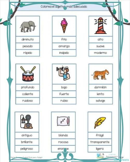 LENGUAJE ACTIVIDAD LETRA D.. Ficha interactiva | TopWorksheets