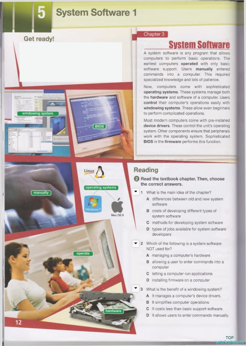 System software 1. Ficha interactiva | TopWorksheets