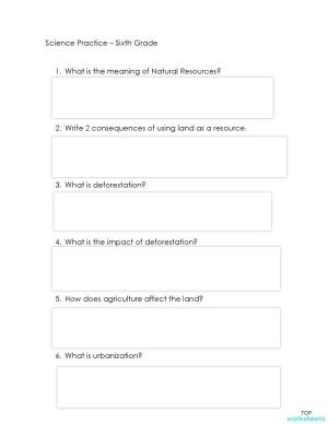 SIXTH GRADE PRACTICE. Interactive worksheet | TopWorksheets