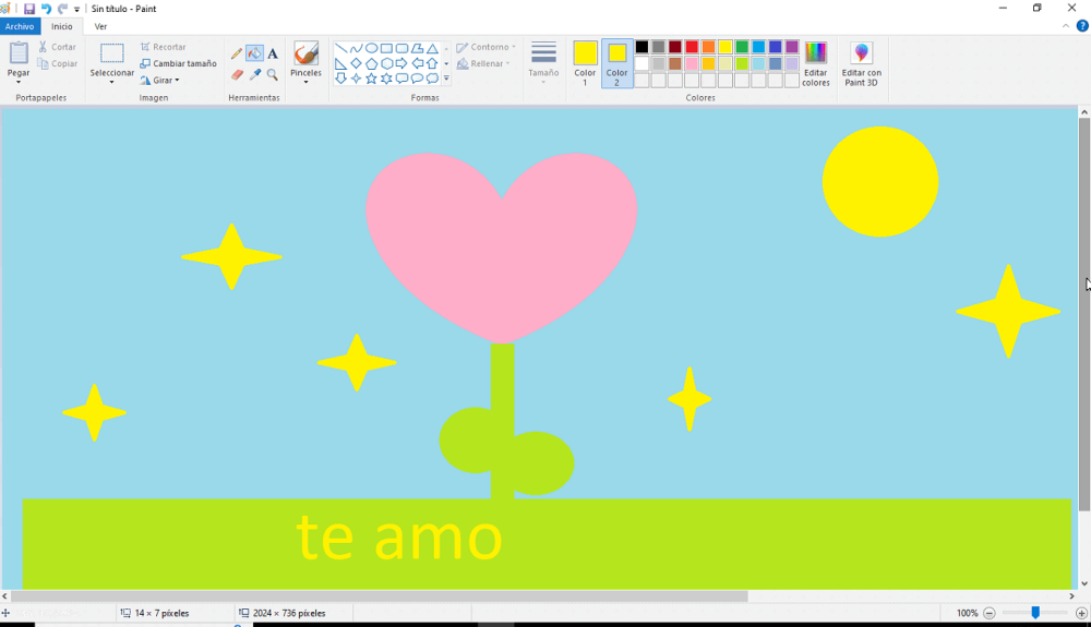 Paint- 1 A - FLOR - TRABAJOS. Ficha interactiva | TopWorksheets