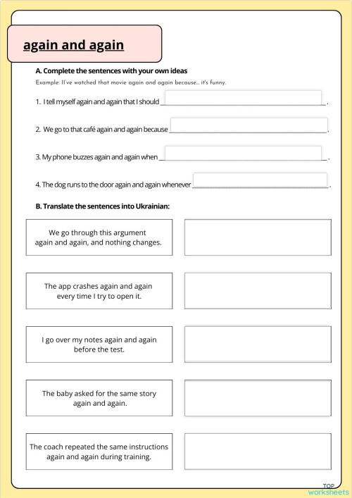 1.8 again and again. Interactive worksheet | TopWorksheets