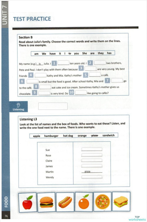 Succeed Flyers test 3 p 1-2. Interactive worksheet | TopWorksheets