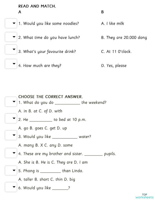 PUPPY - Practice 4.3. Interactive worksheet | TopWorksheets