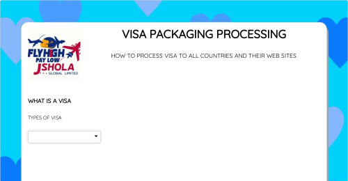 VISA PACKAGING PROCESSING. Interactive worksheet | TopWorksheets