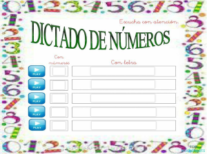 Lectura de números: Escucha los números y escribelos. Ficha interactiva ...