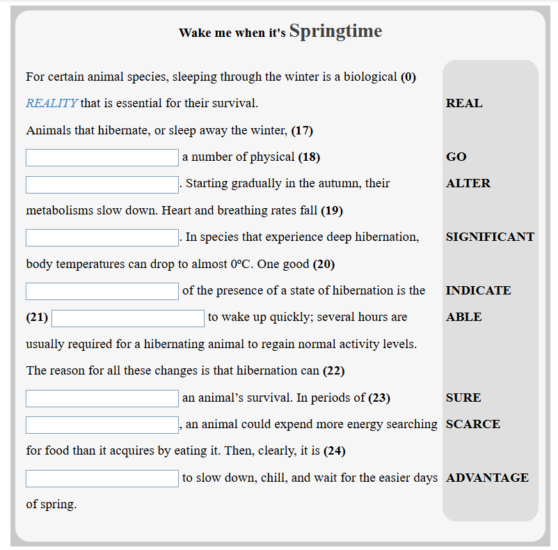 Test 4 CAE Practice Tests PAPER 1 - READING AND USE OF ENGLISH PART 3 ...