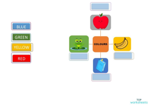 UNIT6:COLOUR EVERYWHERE. Interactive worksheet | TopWorksheets