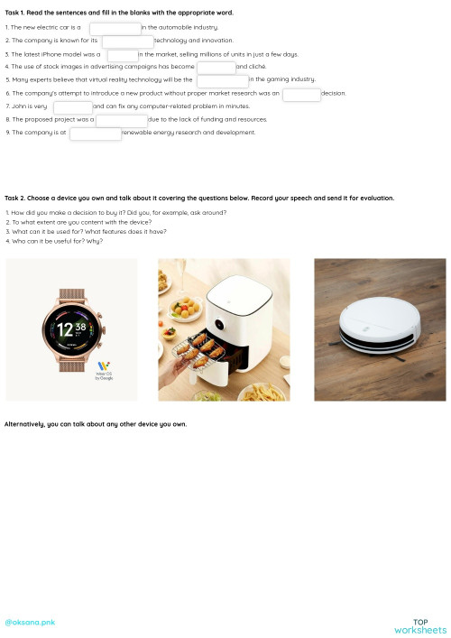 Module Revision. Interactive worksheet | TopWorksheets