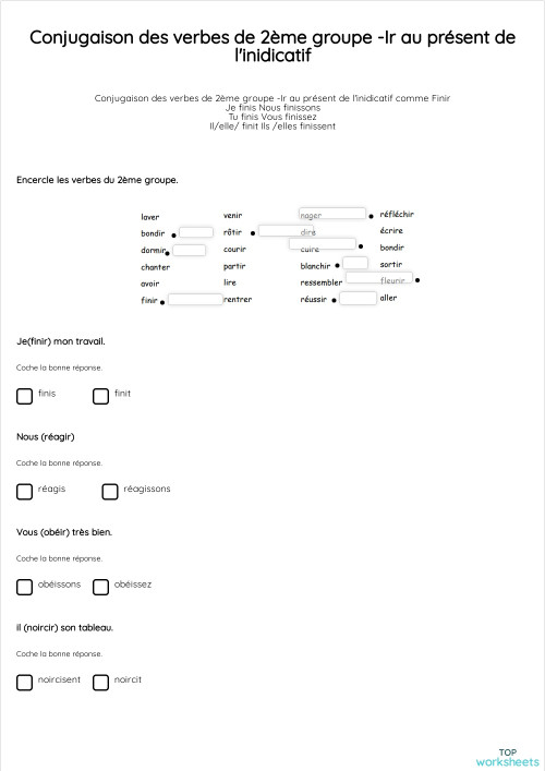 Passé composé avec etre. Fiche interactive | TopWorksheets