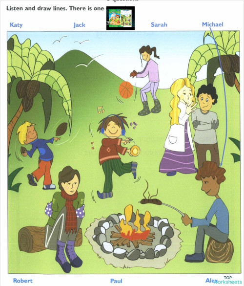 Succeed Flyers test 2 -p1-2. Interactive worksheet | TopWorksheets