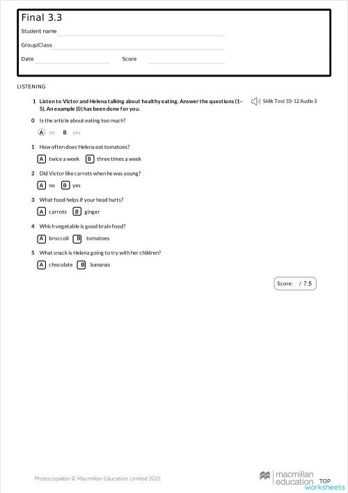 1A Grammar verb be: I and you. Interactive worksheet | TopWorksheets