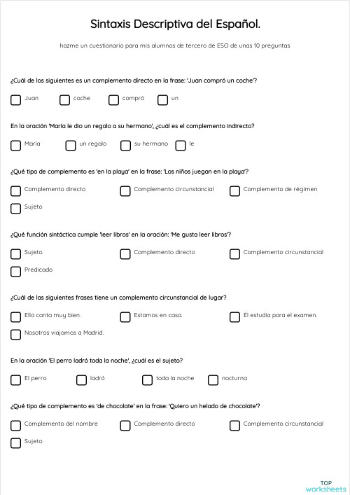 IDENTIFICAR GRUPOS. Ficha interactiva | TopWorksheets