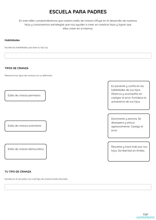 Normas y valores: fichas interactivas y ejercicios online | TopWorksheets