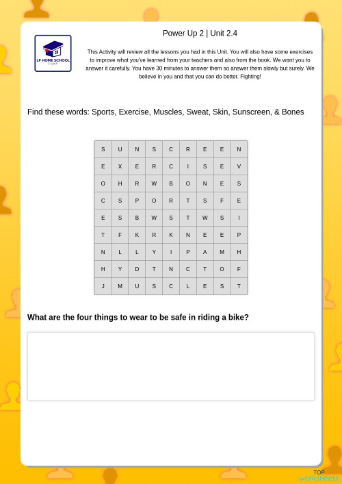 Power Up 2 | Unit 2.4. Interactive worksheet | TopWorksheets