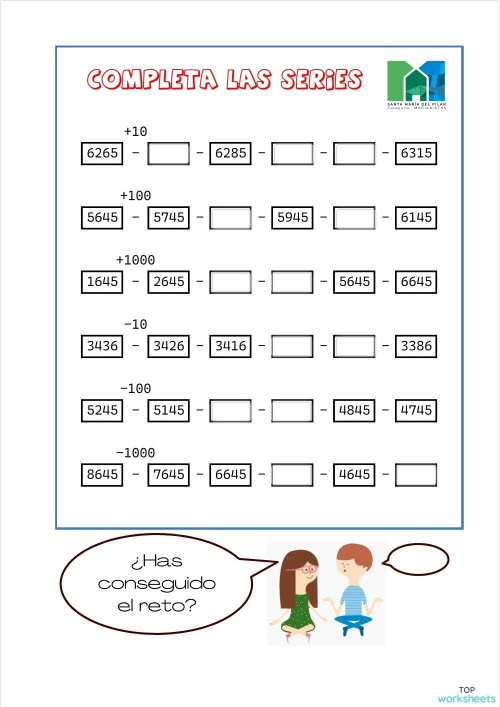 Problemas de sumas repetidas. Ficha interactiva | TopWorksheets