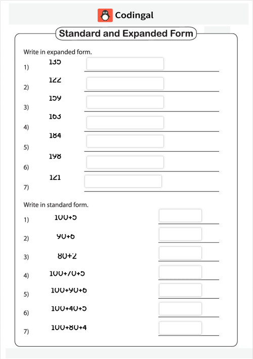 M_G02M01L02_WE01_Expanded and Standard Form. Interactive worksheet ...