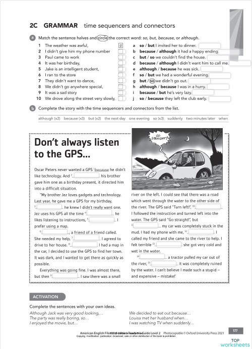 AEF2 - 2C- Grammar. Interactive worksheet | TopWorksheets
