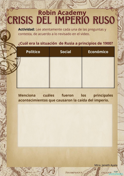 Historia universal: fichas interactivas y ejercicios online | TopWorksheets